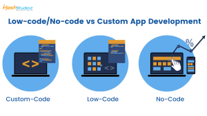 Difference Between Low-Code/No-Code Vs Custom Development